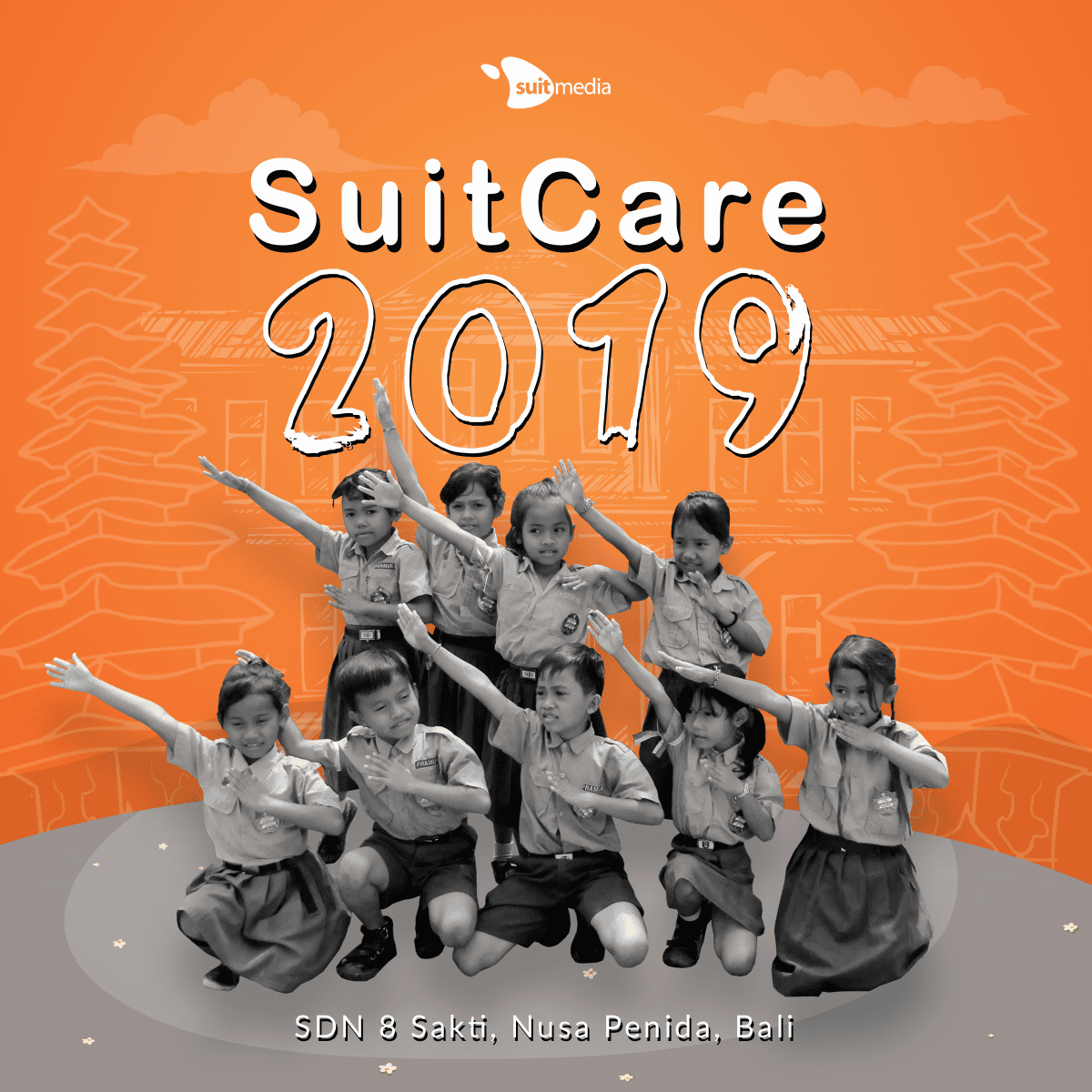 SuitCare and Love Letters for SDN 8 Sakti Nusa Penida Bali's Student